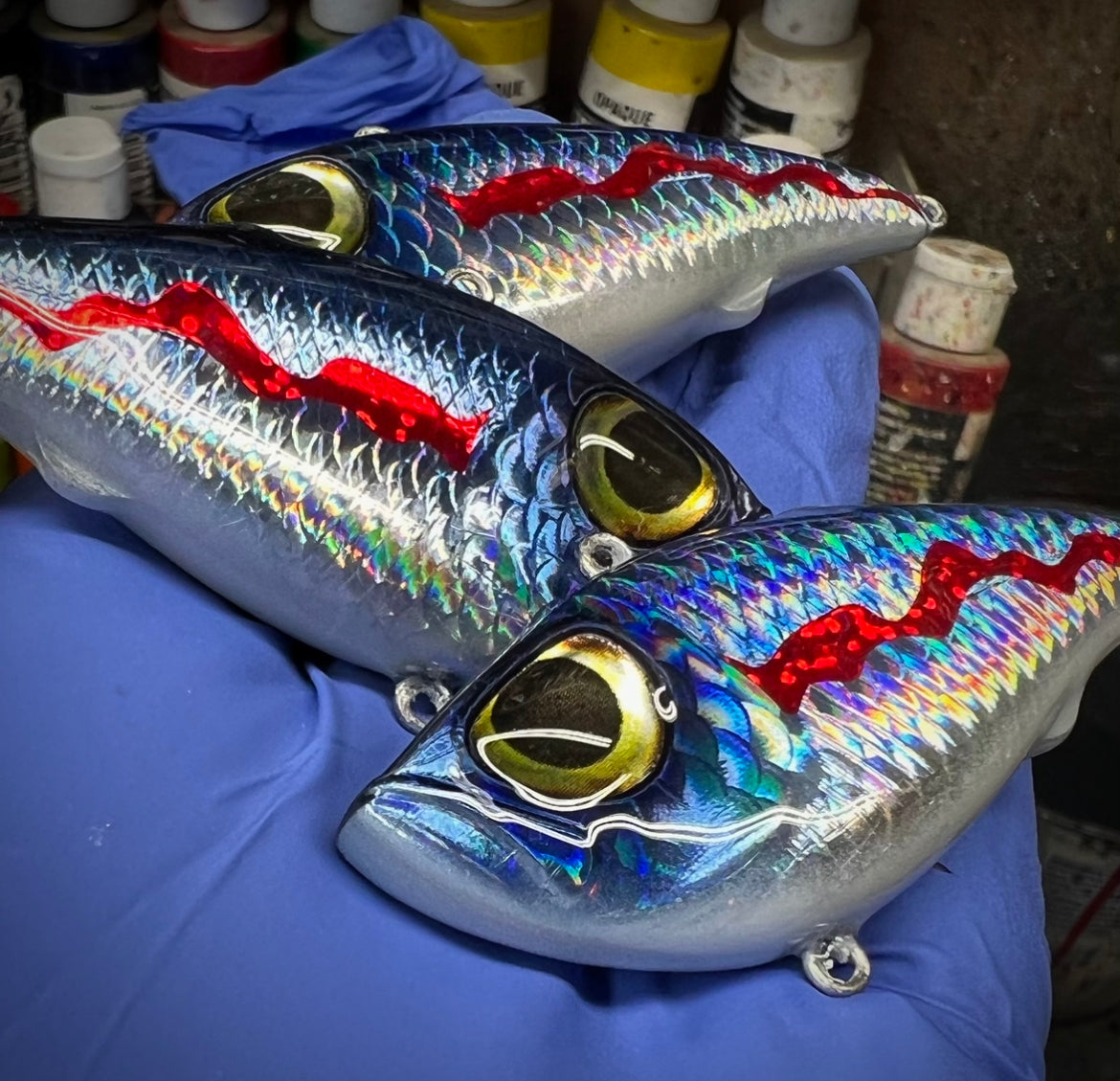 Bloodline Shiner (Blue) 70 – Element Custom Baits