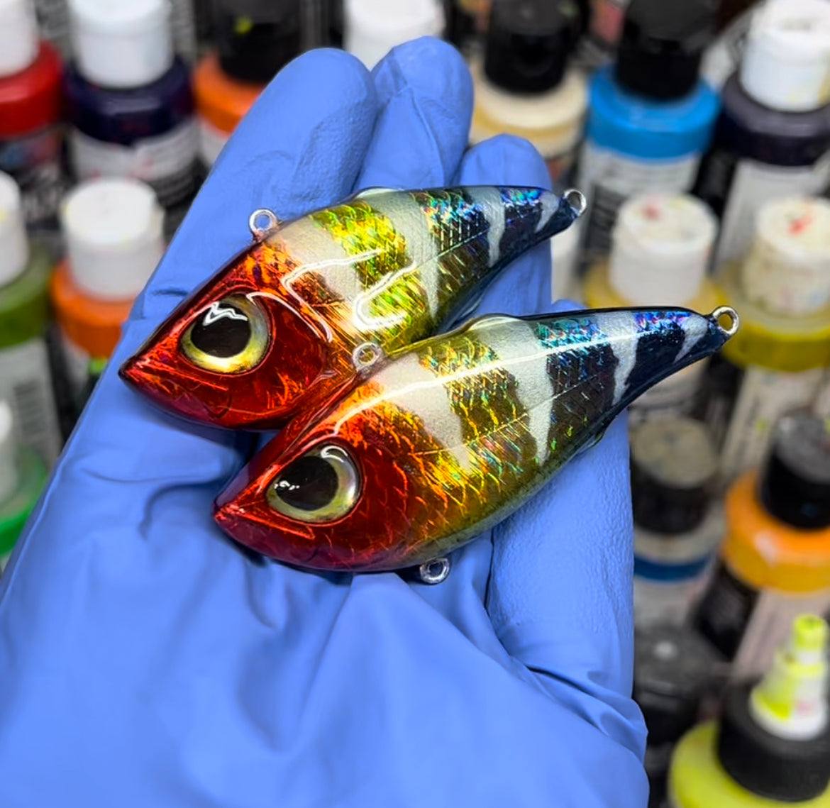 Vivid Perch Mugshot – Element Custom Baits