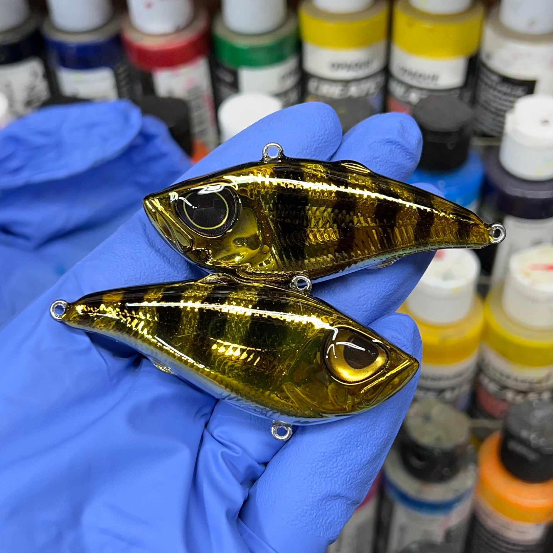 Gold Chrome Perch Mugshot – Element Custom Baits